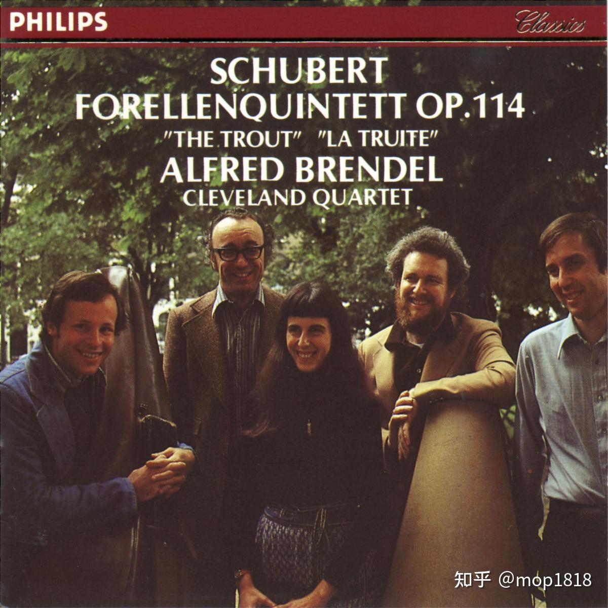古典音乐CD版本推荐-0008：舒伯特《鳟鱼》五重奏（Schubert Piano Quintet in A major, D.667“Trout”） - 知乎