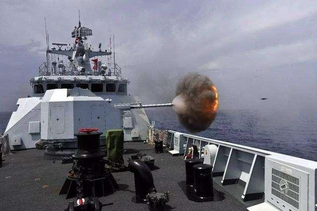 056型护卫舰054A型护卫舰部分海警船主炮H/PJ26型单管76mm隐身炮 - 知乎