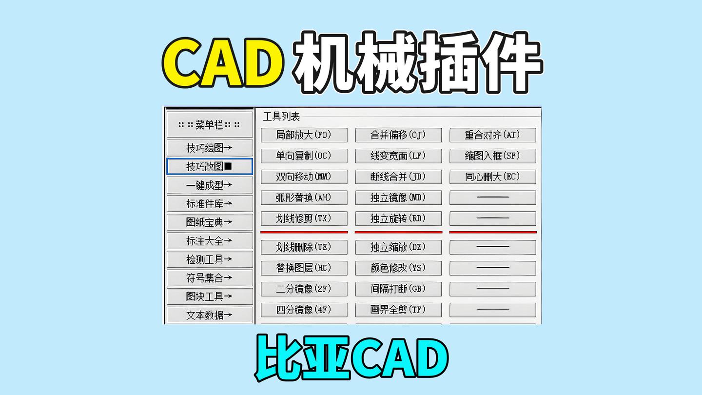 CAD机械插件——比亚CAD - 知乎