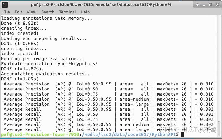 使用COCO API评估模型在COCO数据集上的结果 - 知乎