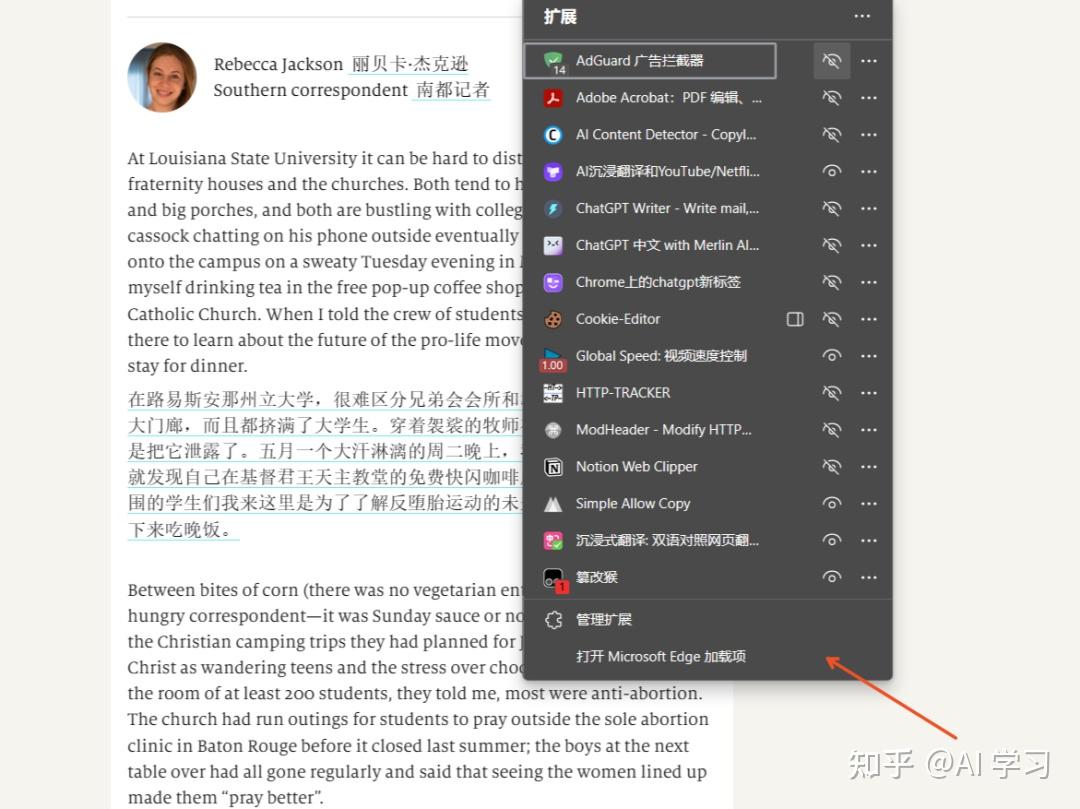 沉浸式翻译+Trancy,必备翻译插件 - 知乎