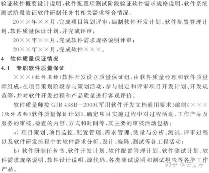 军工文件-软件质量保证报告SQAR - 知乎