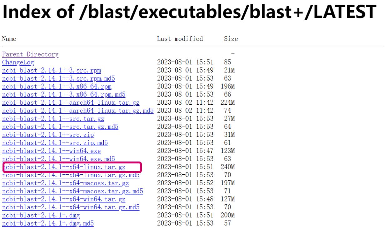 Linux系统中使用BLAST - 知乎