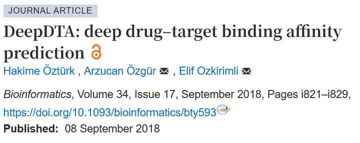 DeepDTA：深度药物靶标结合亲和力预测 - 知乎
