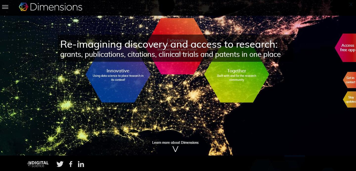 Dimensions——数据源更透明的科学搜索引擎 - 知乎