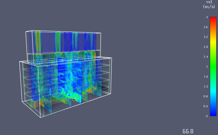 中庭pyrosim火灾模拟（实例） - 知乎