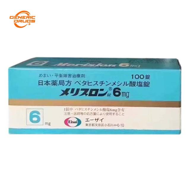 Betahistine mesilateメリスロン 6mg甲磺酸倍他斯汀 适应美尼尔氏综合症 - 知乎