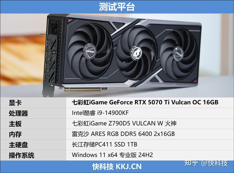 七彩虹iGame RTX 5070 Ti Vulcan OC显卡评测：一键提速降温、磁吸组件玩法多样 - 知乎