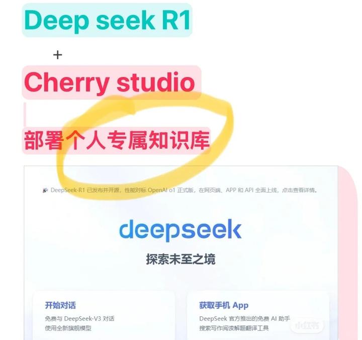 Deepseek +Cherry studio 复原满血DS打造个人知识库 - 知乎