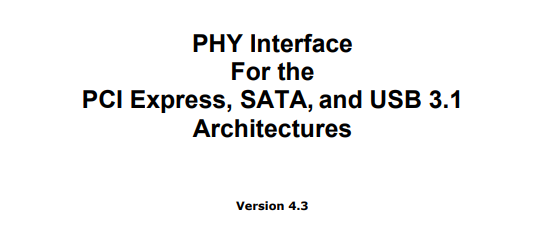 PHY Interface 协议翻译： 2 Introduction - 知乎
