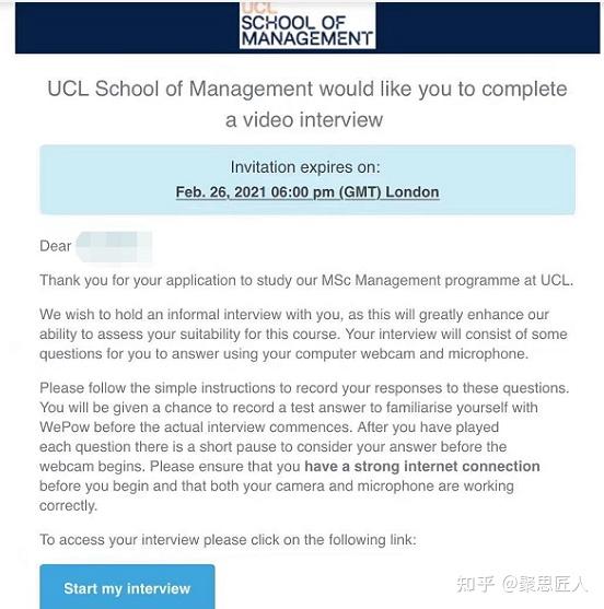 UCL-MSc Management （MiM）项目解析及面试经验 - 知乎