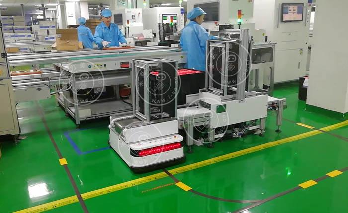 AGV+MES在智能工厂生产的应用 - 知乎