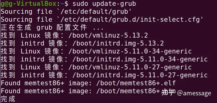 Ubuntu显示grub启动菜单以及修改默认启动项 - 知乎