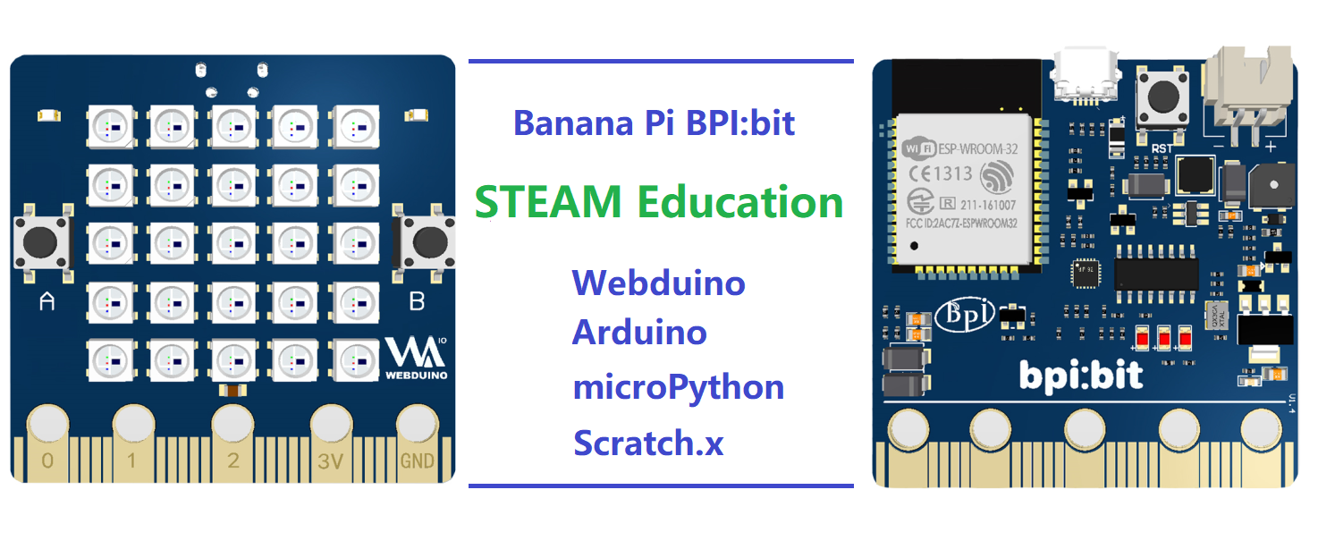 BPI:bit webduino和arduino STEAM教育开发板，比micro:bit强大 - 知乎