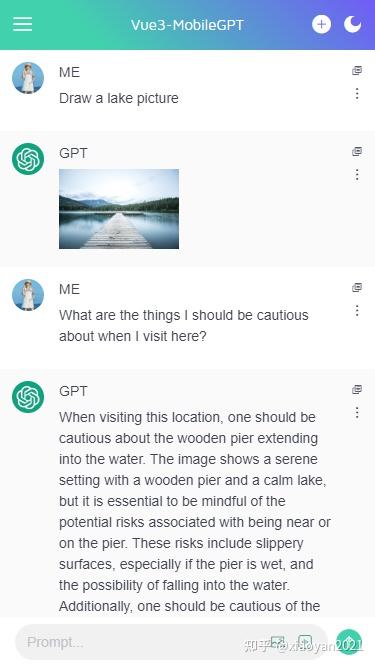 ChatGPT Mobile 基于vue3+vant手机端聊天模板 - 知乎