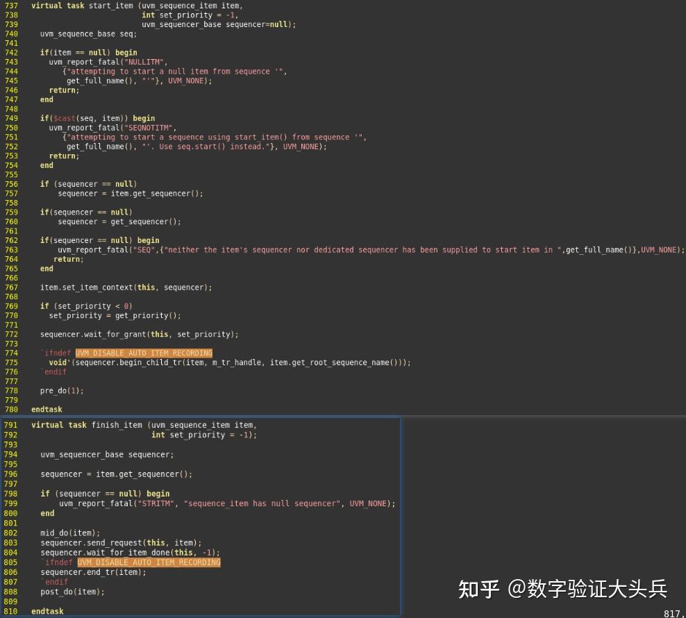 [UVM源代码研究] 聊聊uvm_sequence中常用的宏以及方法 - 知乎