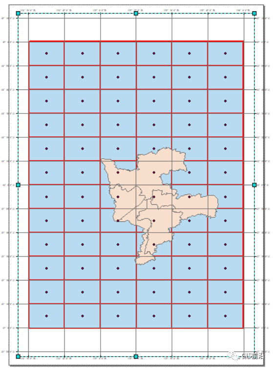 ArcGIS中制作不同比例尺的分幅图框 - 知乎