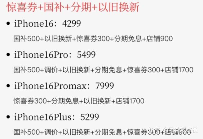 618蹲好这三个时间点！iPhone16Pro省2K【2025年国补/618最新资讯】 - 知乎