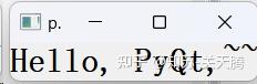 极速PyQt(001)|简单Python窗口——控件大小、位置、嵌套、屏幕居中与退出调试终端 - 知乎