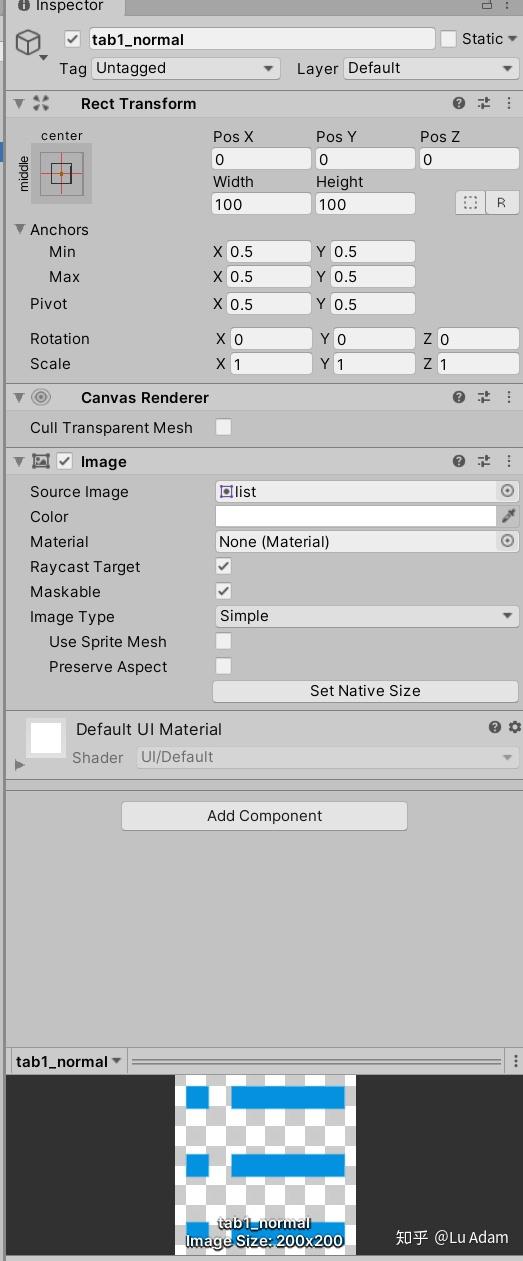 Unity使用toggle快速制作选项卡面板,tabbar, tab view - 知乎