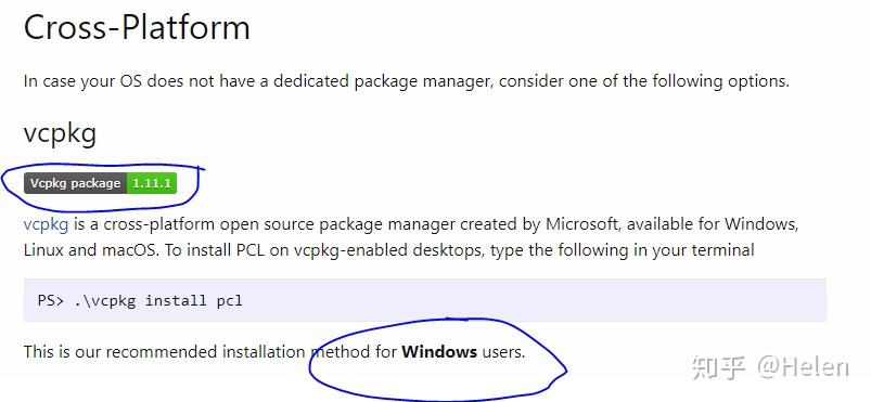 win10使用vcpkg安装pcl并在vs2019使用 - 知乎