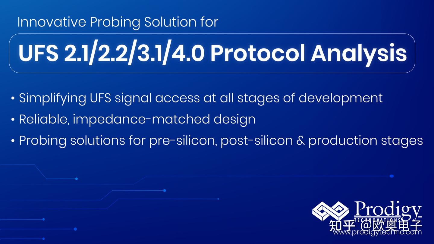 用于 UFS 2.1/2.2/3.1/4.0 协议分析的创新探测解决方案 - 知乎