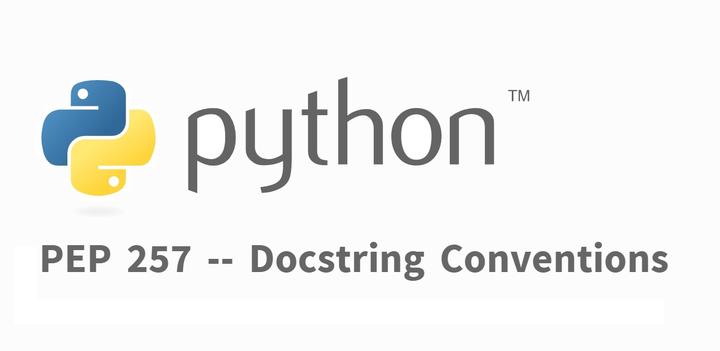 PEP 257 文档字符串规范总结 - 知乎