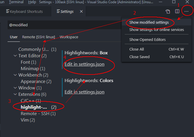 VS Code配置Source Insight的高亮功能(view:Highlight Word) - 知乎