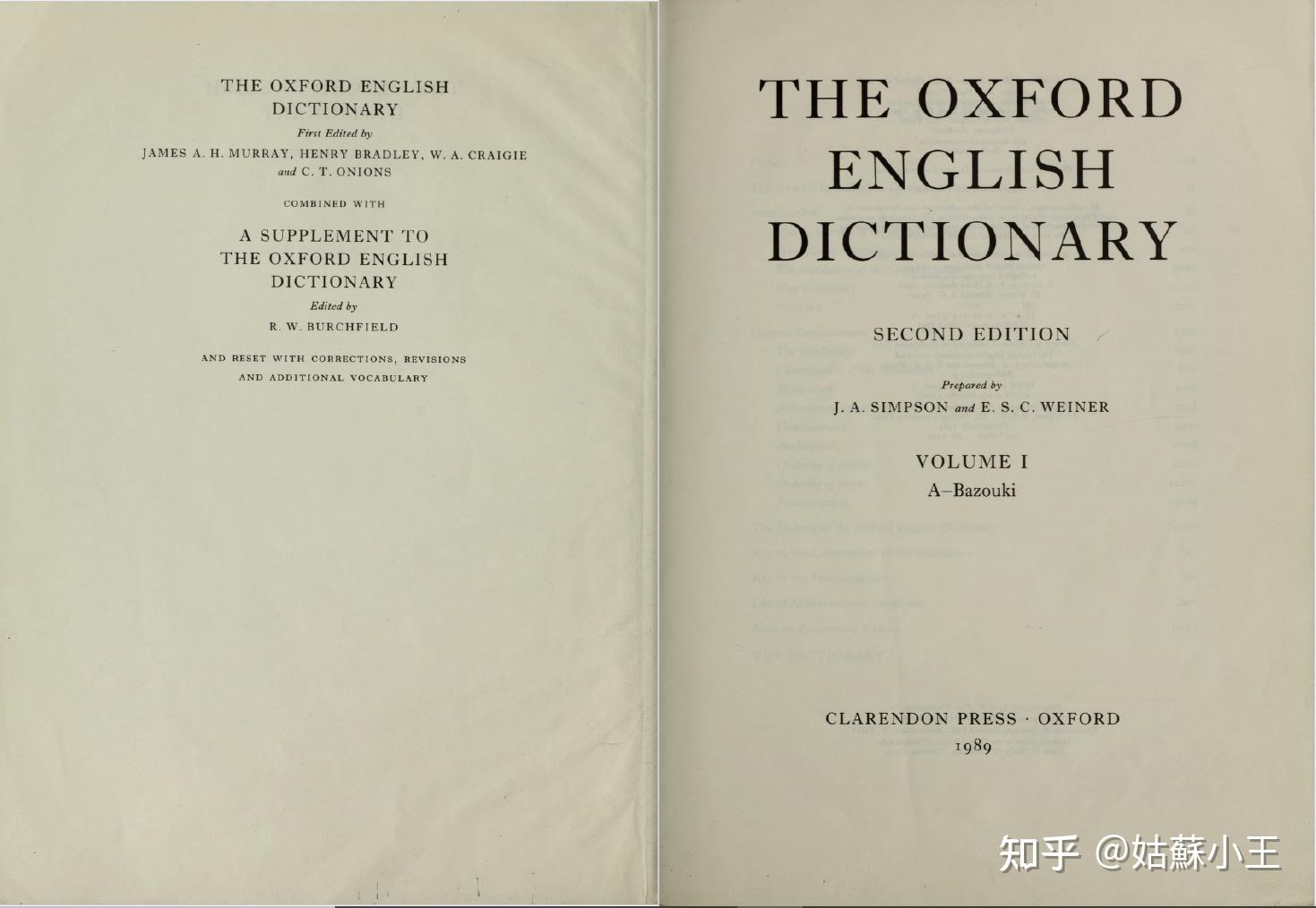 The Oxford English Dictionary （OED）牛津英语词典 - 知乎