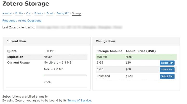 Zotero自带300M同步空间满了怎么办？Zotero如何管理自带的同步存储空间 - 知乎