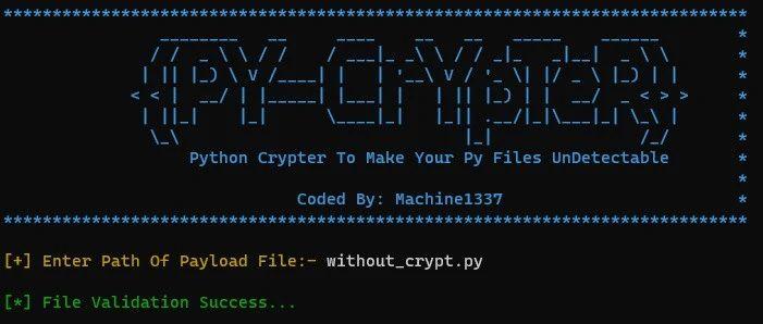 基于 Python 的 Crypter 可以绕过任何类型的防病毒产品 - 知乎