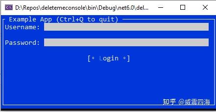 .NET跨平台终端GUI Terminal.Gui - 知乎
