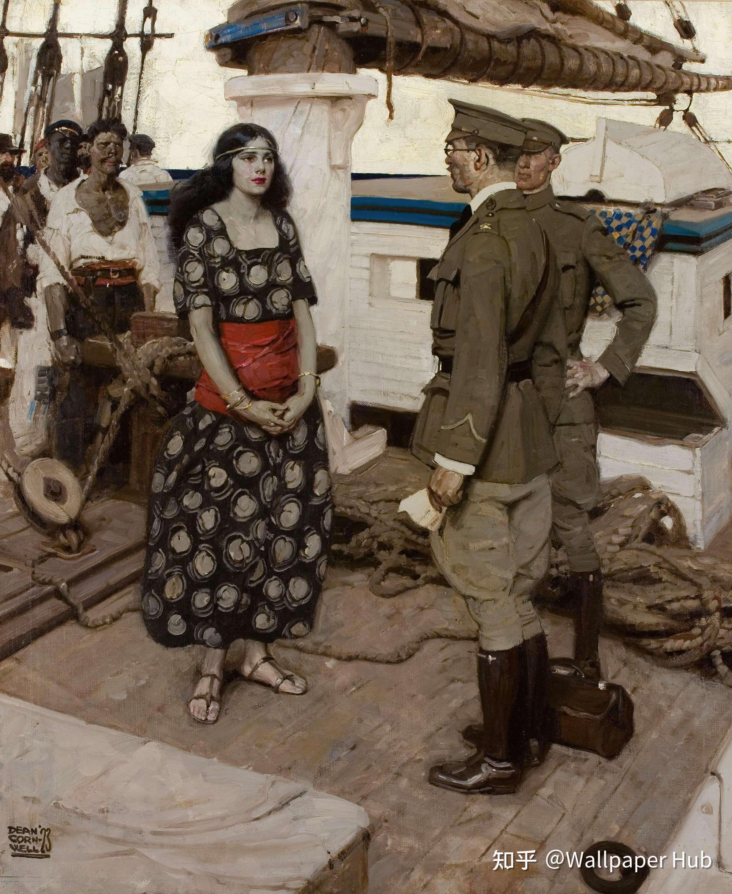 迪恩·康威尔（Dean Cornwell）：20世纪美国插画界的巨擘 - 知乎