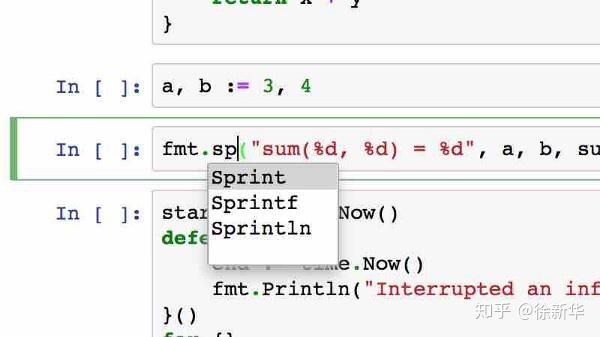 与 Jupyter 交互的 Go 编程 - 知乎