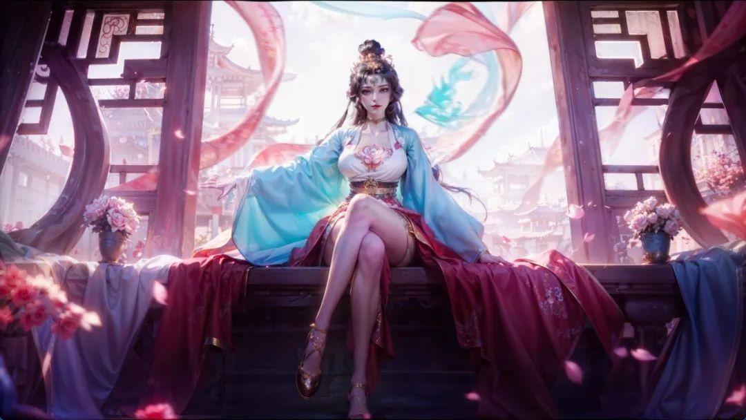 电脑壁纸：国漫女神 4k超清 41张/374MB - 知乎