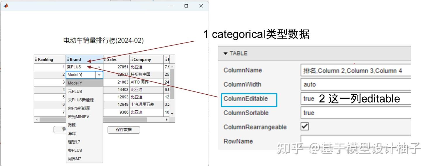 MATLAB App Designer 常见问题b - UITable - 知乎