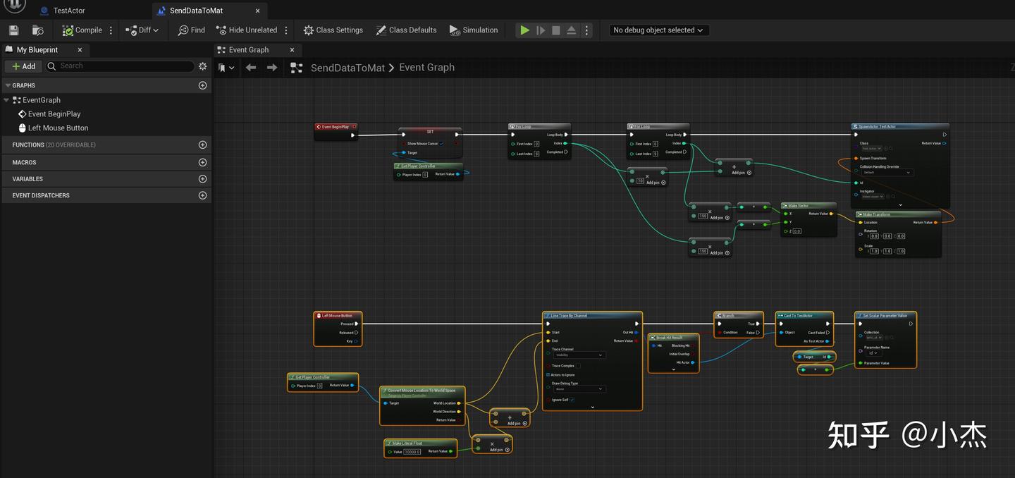UE5 Material通信：单个值与数组传入Material - 知乎