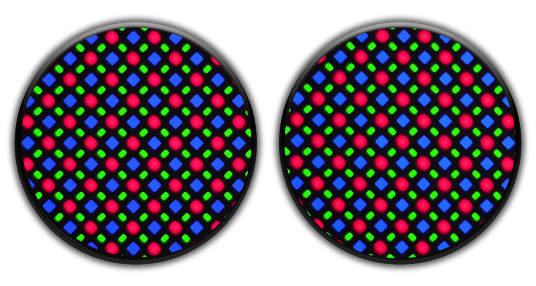 手把手教你：看像素排列辨 OLED 厂商 - 知乎