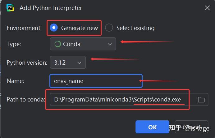 Conda 虚拟环境下的解释器位置如何确定？ - 知乎