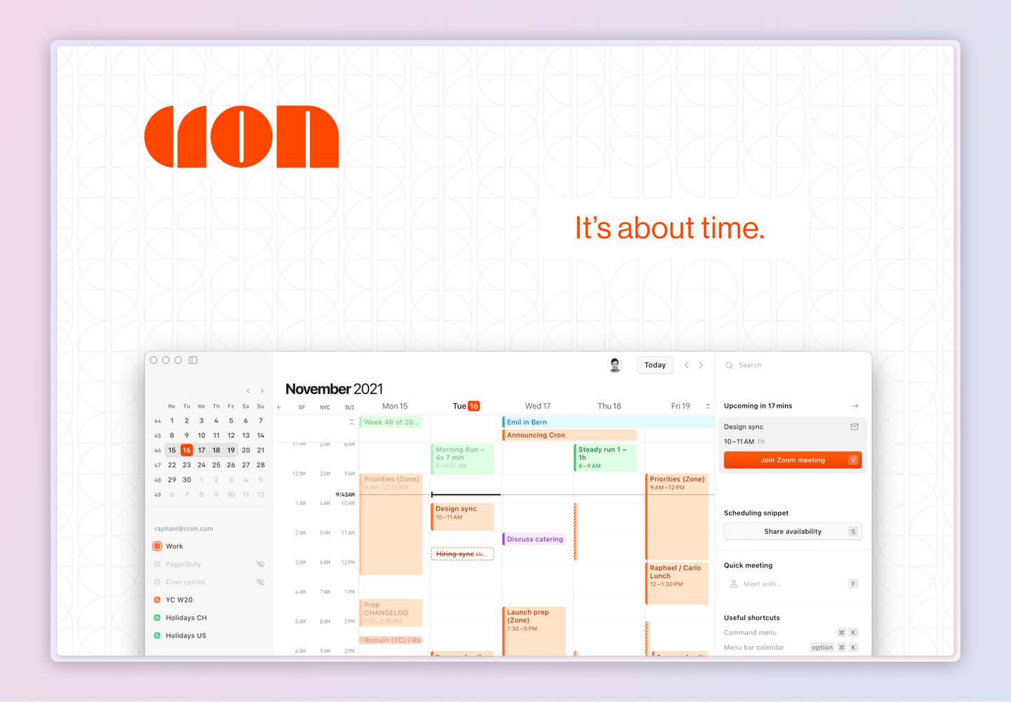 被 Notion 收购的下一代日历 Cron 到底什么来头？ - 知乎