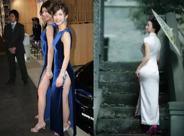 旗袍开叉多高算合理？ 知乎