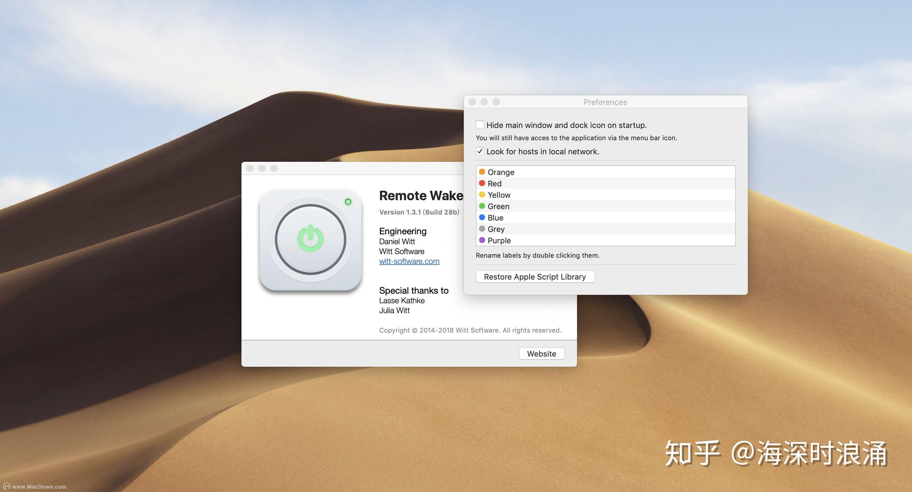 Mac上好用的远程唤醒电脑工具Remote Wake Up - 知乎