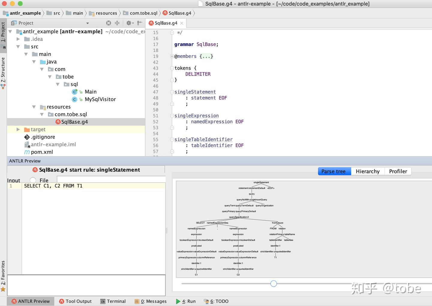 人人都可以实现的SQL parser - 知乎