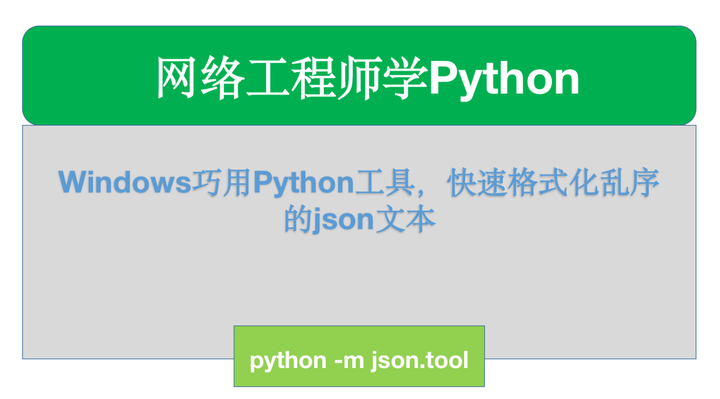 Windows巧用Python工具，快速格式化乱序的json文本 - 知乎