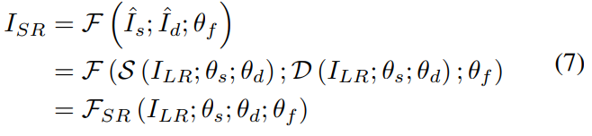 Bridging Component Learning with Degradation Modelling for Blind Image Super-Resolution - 知乎