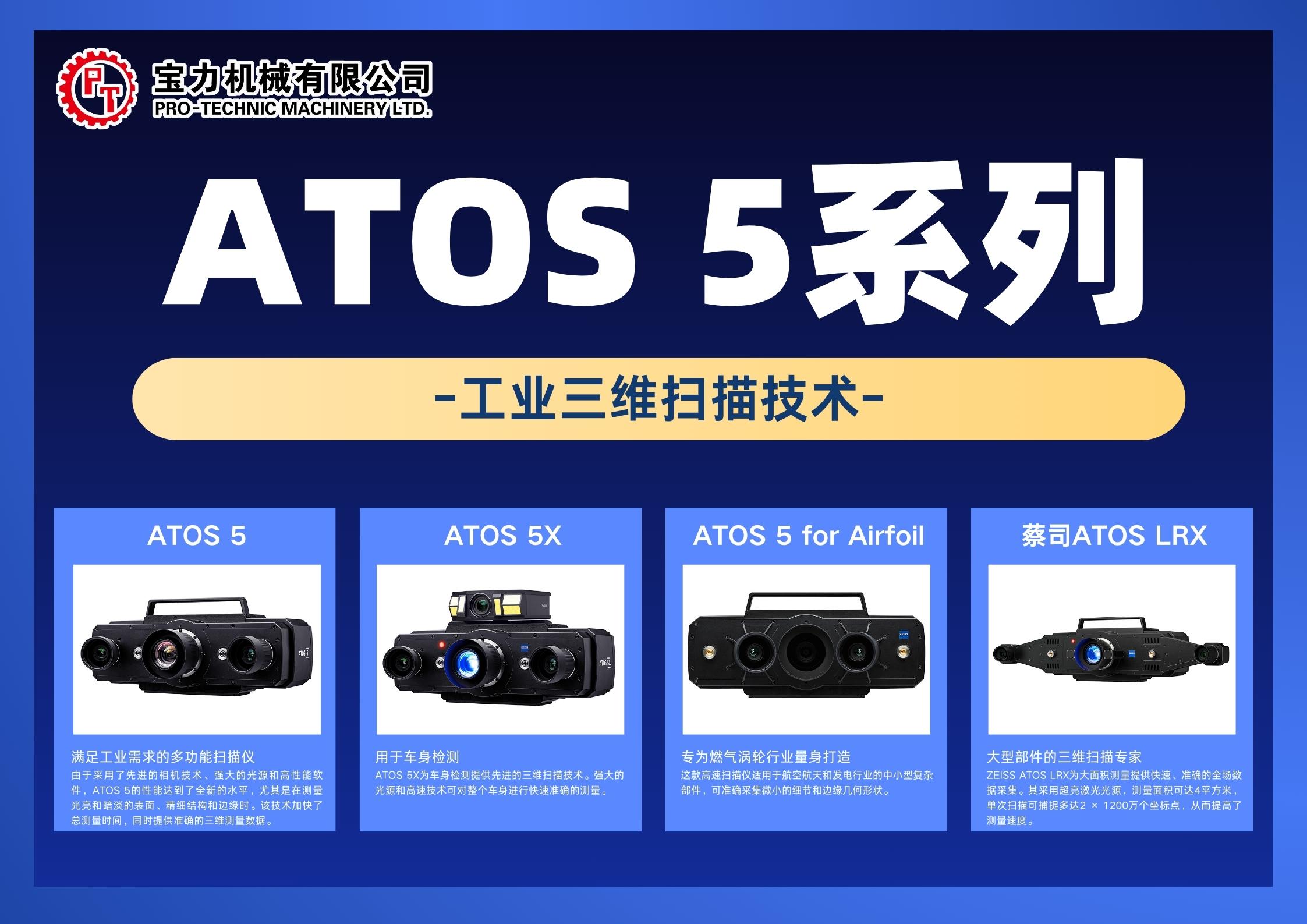 工业级三维扫描革新者：蔡司ATOS 5系列高效精密测量系统 - 知乎