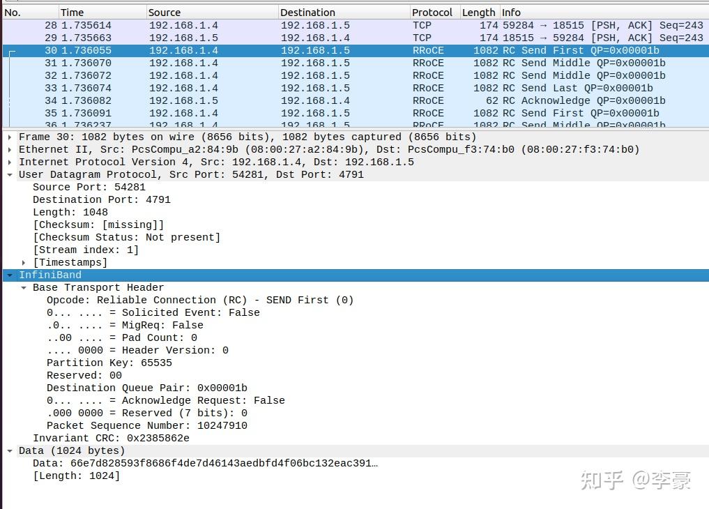 RDMA 用什么抓包工具分析帧？ - 知乎