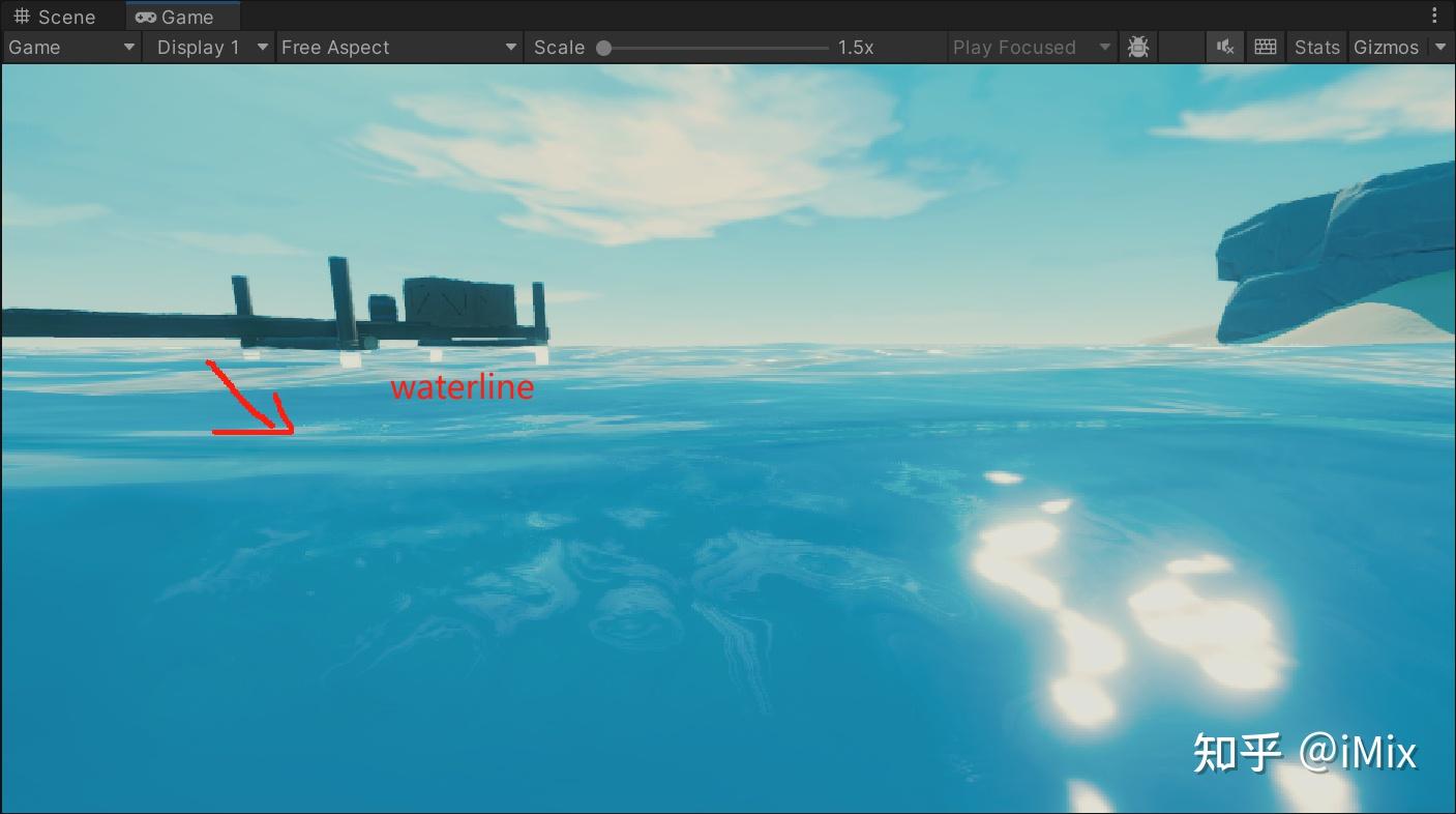 Unity 吃水线（waterline）效果分析 - 知乎