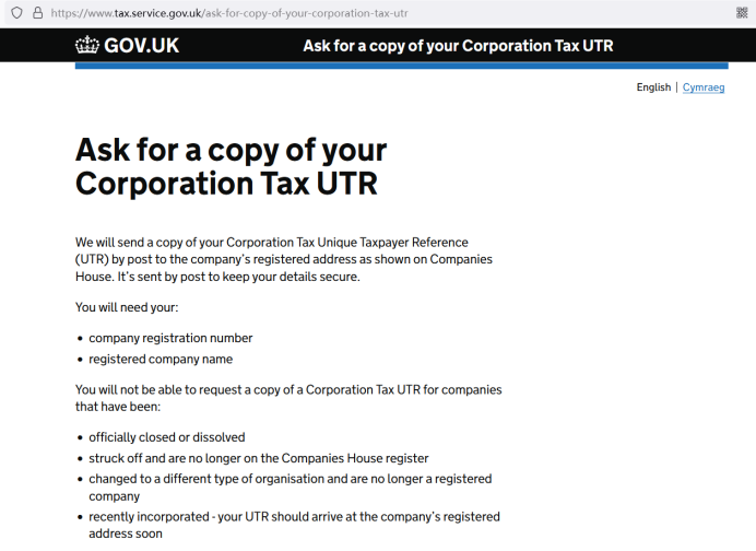 英国本土公司UTR(Unique Taxpayer Reference)自注册DIY方法 - 知乎