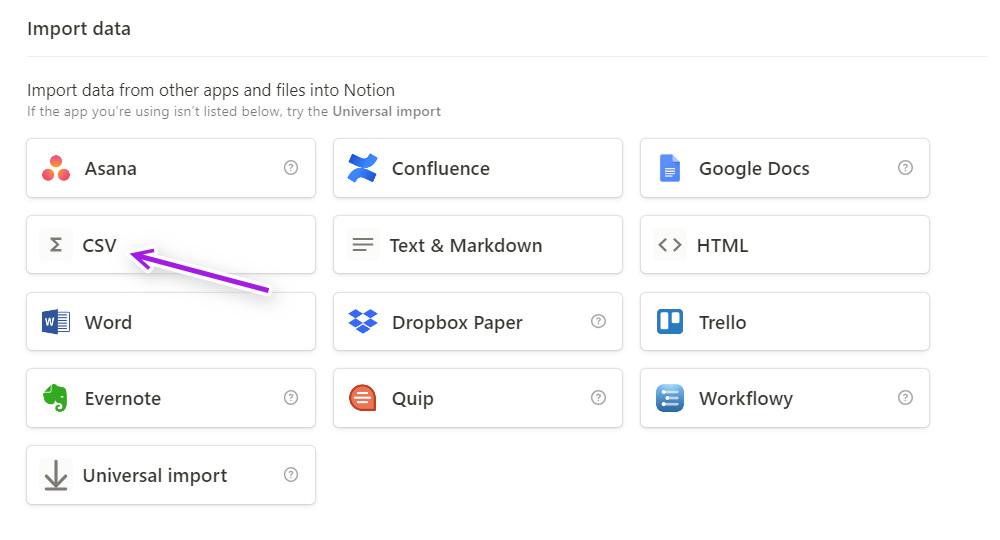 Notion使用教程：数据库篇 – Notion Excel的导入和导出 - 知乎
